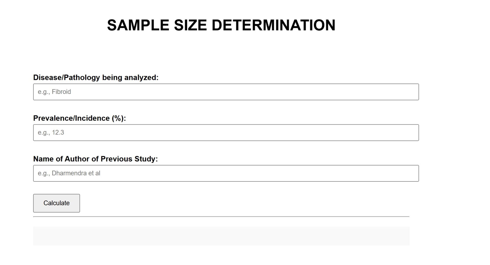 Ultimate Sample Size Calculator for MD, MS, and DNB Thesis – Accurate ...